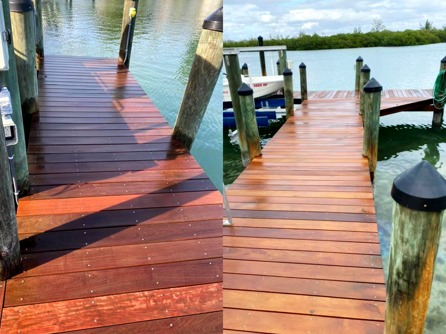 Dock Staining & Restoration | Gulf Coast Stain & Seal
